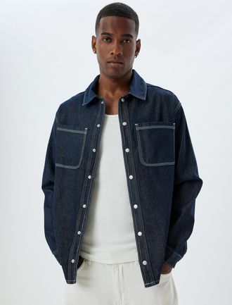 Koton Jacke Relax Denim Jacke