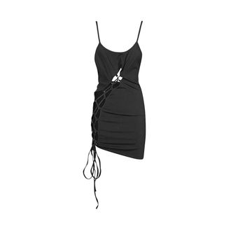 Heron Preston Ausgeschnittenes Minikleid - - Dresses - Damen - Schwarzk - XS