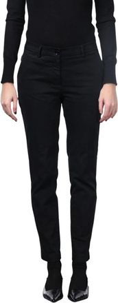 Mason's Pantalon Chino Slim New York - Femme - Pantalons - Noir - Taille: 44 FR
