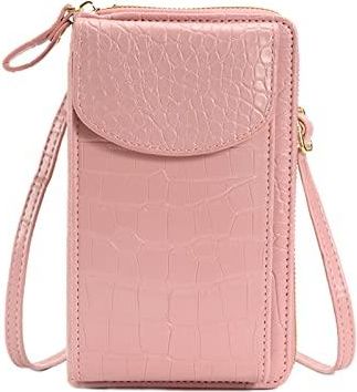 Generic Sac portefeuille en cuir synth&eacute;tique pour femme avec bandouli&egrave;re - Style d&eacute;contract&eacute; - Pour le shopping, les vacances, les cartes, les esp&egrave;ces, fermet