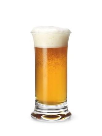 Holmegaard Bierglas 30 cl No. 5 aus mundgeblasenem Glas Originaldesign, klar