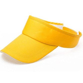 Generic Casquette snapback pour homme et femme avec visi&egrave;re Sun Plain Hat Flyers, jaune, taille unique