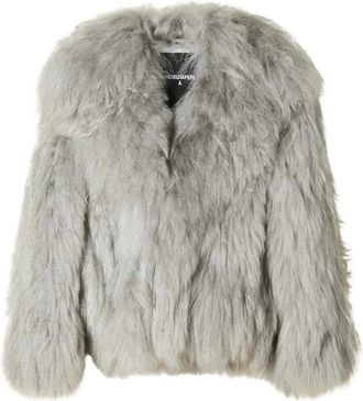 Patrizia Pepe Femme, Vestes, Gris, Taille: 34 FR Élégance Italienne Cappotto Coat