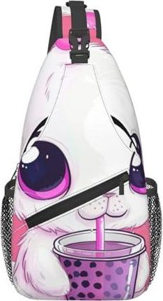 Generic Sac &agrave; dos &agrave; bandouli&egrave;re motif lapin mignon (2) - Sac &agrave; dos de voyage pour homme - Sac &agrave; dos de randonn&eacute;e