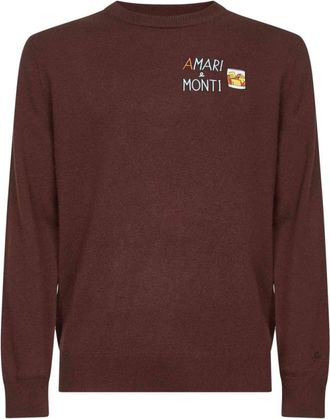 MC2 Saint Barth Homme, Pulls, Brun, Taille: 2XL Maille ras du cou