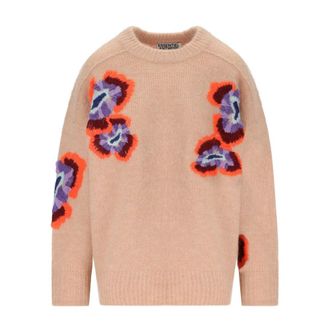 Essentiel Femme, Pulls, Rose, Taille: 38 FR Impossibile Crewneck Sweater