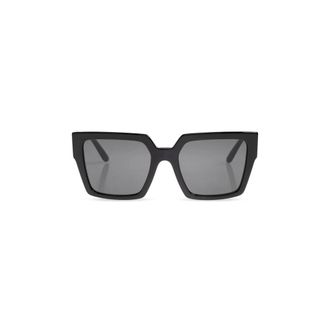 Dolce & Gabbana Eckige Sonnenbrille - - Accessories - Damen - Schwarzk - 53 MM