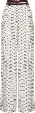 Pinko Pinko, Femme, Pantalons, Multicolore, Taille: 38 FR Pantalon avec motif cravate