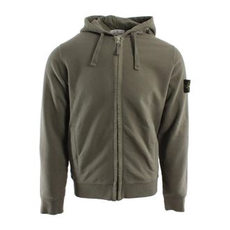 Stone Island Gilet zipp&eacute; - Homme - Sweatshirts et sweats &agrave; capuche - Vert - Taille: XL