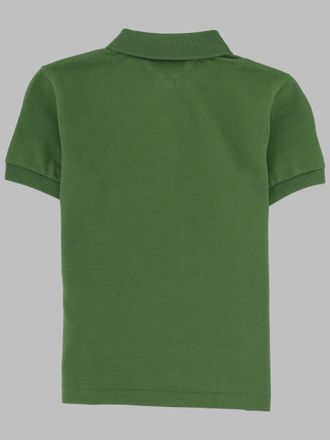 Lacoste Embroidered Logo Cotton Polo Shirt - Green