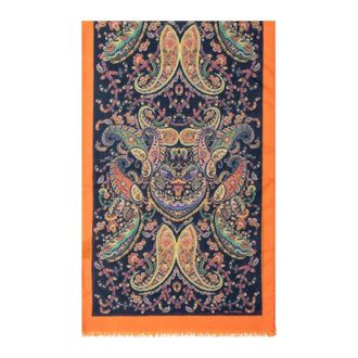 Etro Femme, Accessoires, Multicolore, Taille: ONE Size &Eacute;charpe Florale Paisley