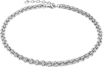 Coeur de Lion Halskette - Halskette Mesh Chain Classic - Gr. unisize - in Silber - f&uuml;r Damen