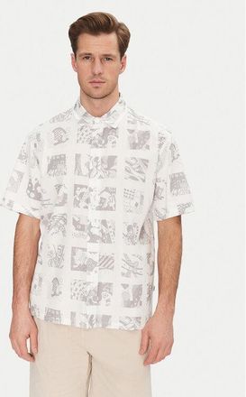 Resteröds Hemd Bron 10251 7411 Weiß Regular Fit