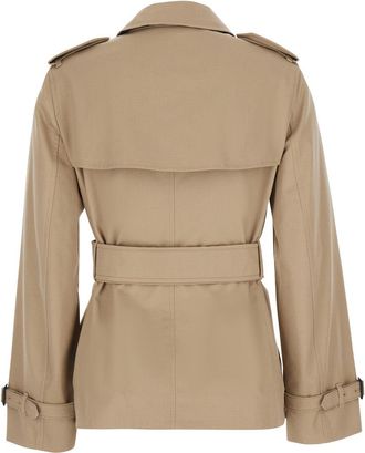 Burberry Lightweight Technical Polyamide Coat - Beige