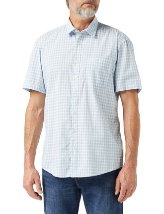 Camel Active Camel Active Herren Freizeithemden 1/2 A Freizeithemd, Blau (Light Blue S49), S