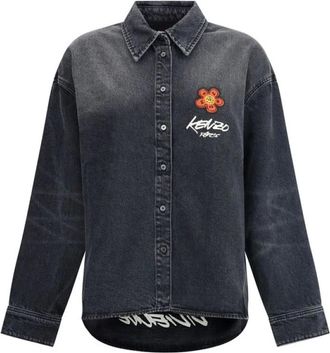 Kenzo Damen, Shirts, Schwarzk, SGr&ouml;&szlig;e