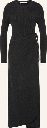 BA&SH Ba&Sh Strickkleid Bamaya grau