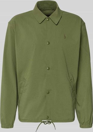 Polo Ralph Lauren Regular Fit Blouson aus Baumwoll-Mix Modell SEERSUCKER