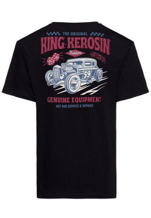 King Kerosin Print-Shirt Hot Rod Service & Repairs (1-tlg) mit Hot Rod Artwork