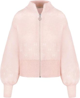 H&eacute;st H&eacute;st, Femme, Pulls, Rose, Taille: 40 FR M&auml;rtha Short Jacket