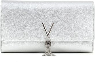 Valentino Divina Lady Clutch Argento