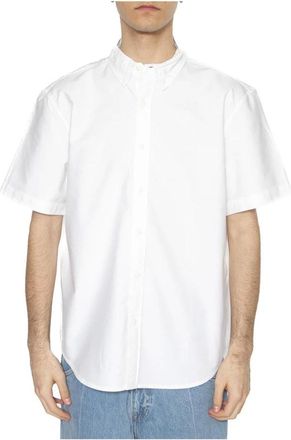 Levi's Homme, Chemises, Blanc, Taille: XL Short Sleeve Shirt