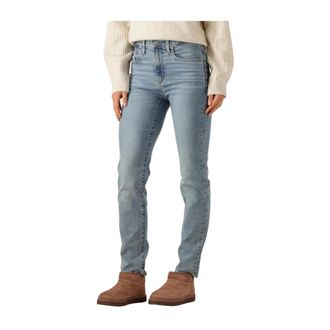 Levi's 724 High Rise Gerades Jeans - - Jeans - Damen - Blau - W25 L32