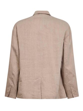 Jacquemus Mens Unstructured Jacket The Pastro Beige Viscose