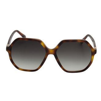 Longchamp Damen Geometrische Acetat Sonnenbrille LO707S