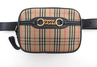 Burberry Clutches - NEUE BURBERRY BUM BAG 1983 IM TARTAN-CHECK 8007350 - Gr. unisize - in Beige - f&uuml;r Damen
