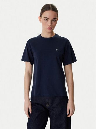 Max Mara T-Shirt Venaco 2615971031 Dunkelblau Relaxed Fit