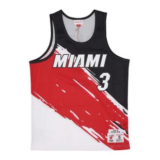 Mitchell & Ness Miami Heat Basketball Tank Top - - Sport - Herren - Mehrfarbig - M