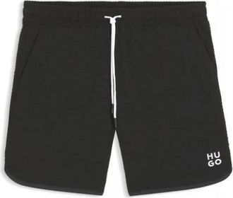 HUGO BOSS Homme, Maillots de bain, Noir, Taille: XL Short de bain structur&eacute; gaufr&eacute;