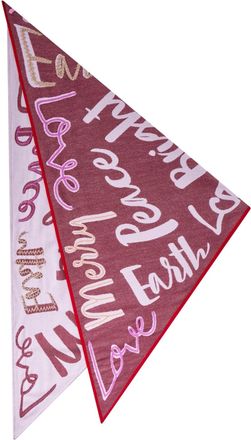 Codello Jacquard Tuch mit Love Quotes