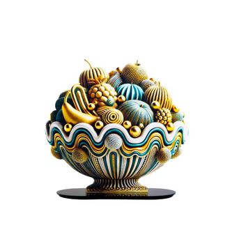 Linee Recanati N*Artpop - Weihnachtsdekoration aus PMMA - modernes k&uuml;nstlerisches Design - Dekoration f&uuml;r Tisch, Wohnzimmer und Geschenkideen (drei)