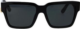 Dolce & Gabbana unisex, Accessoires, Noir, Taille: 55 MM Lunettes de soleil carr&eacute;es