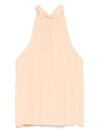 Patrizia Pepe haut à dos-nu - Orange