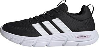 adidas Damen Cloudfoam Flex Elastic Laces Shoes, core Black/Zero met./Almost pink, 42 2/3 EU