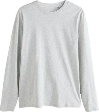 Next Langarmshirt Rundhalsshirt - Regular Fit (1-tlg)
