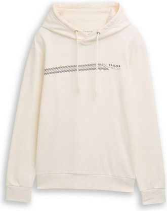 Tom Tailor Sweatshirt Strick & Sweatshirts Hoodie Sweatshirt mit Logo-Print
