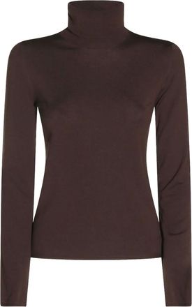 Zanone pull à col roulé - Marron