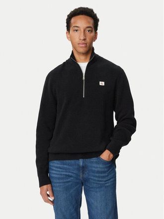 Calvin Klein Jeans Pullover LV04RH327G Schwarz Regular Fit