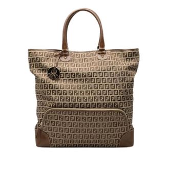 Fendi Pre-owned Canvas Tote - - Pre-owned - Damen - Braun - ONE SIZE