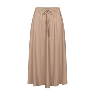 Raffaello Rossi Femme, Jupes, Brun, Taille: 46 FR Jupe Midi