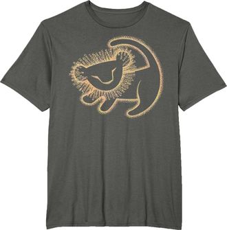 Disney Der K&ouml;nig der L&ouml;wen Simba, Goldene H&ouml;hlenmalerei T-Shirt