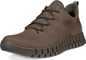 Ecco Gruuv Dark Clay Herren-Sneaker, normale Weite, Dark Clay, 39 EU