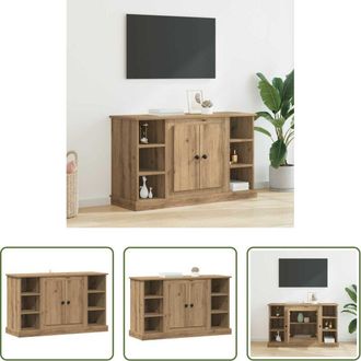 vidaXL Buffet ch&ecirc;ne - Buffet Ch&ecirc;ne artisanal 100 x 35,5 x 60 cm Bois ding&eacute;nierie