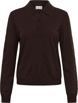 Part Two Pull &agrave; col rond - Femme - Pulls - Brun - Taille: 46 FR