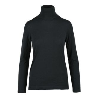 Goes Botanical Rollkragenpullover - - Knitwear - Damen - Schwarzk - XS