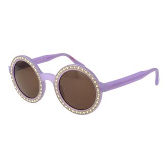 Andy Wolf unisex, Accessoires, Violet, Taille: ONE Size Lunettes de soleil unisexes violettes style rond